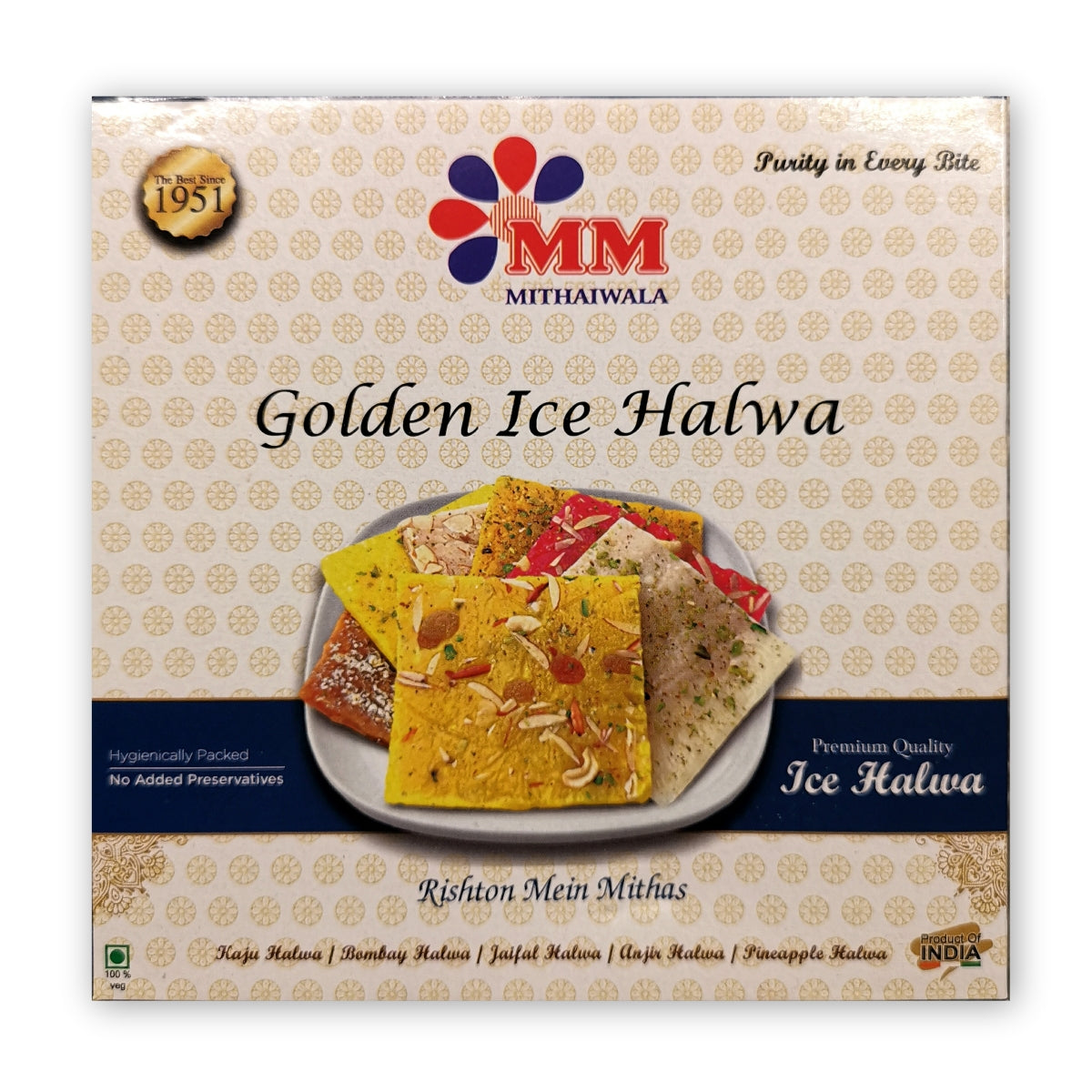 MM Mithaiwala Golden Ice Halwa – Desi Khazana