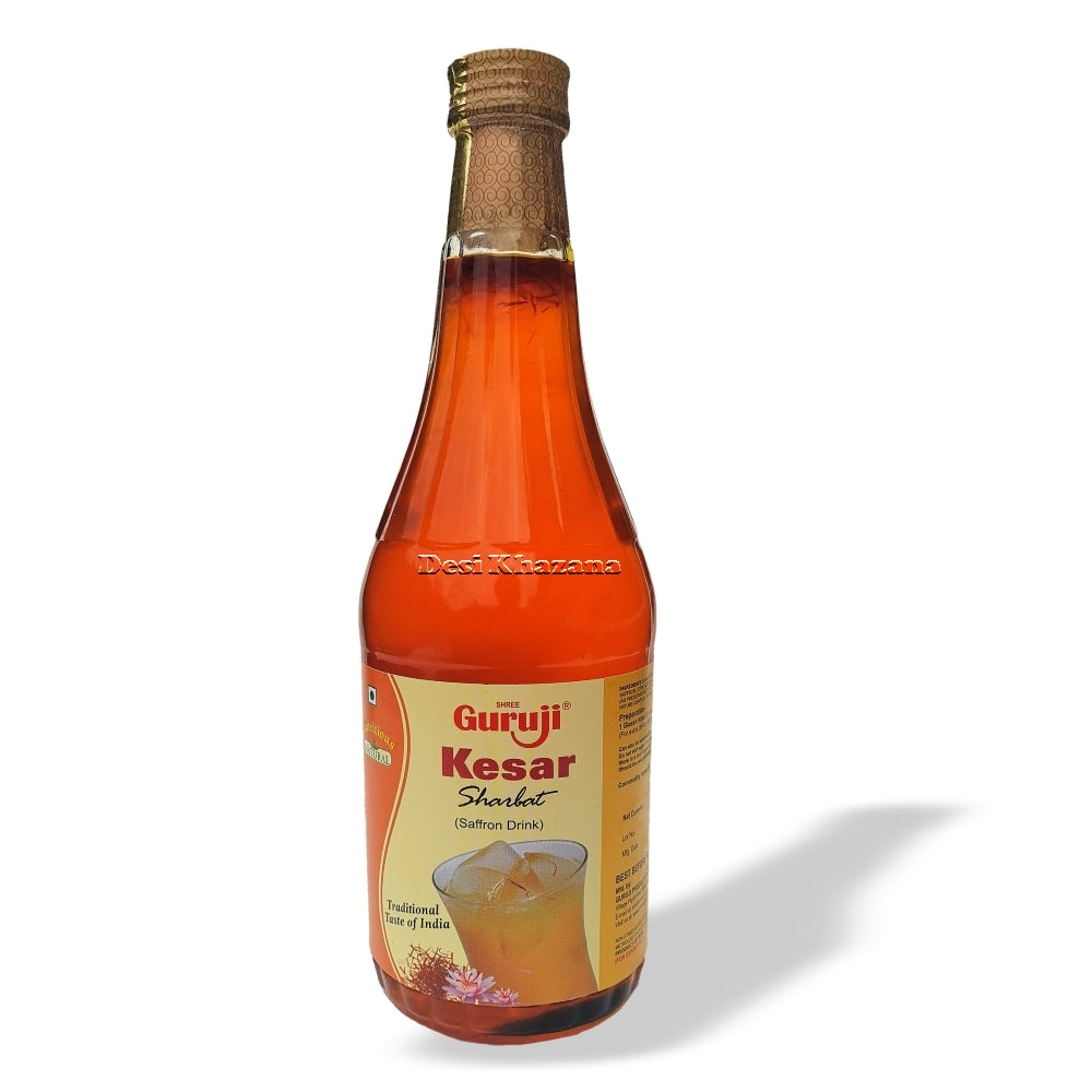 Guruji Kesar Sharbat Drink (Saffron Drink) | www.desikhazana.co.uk ...