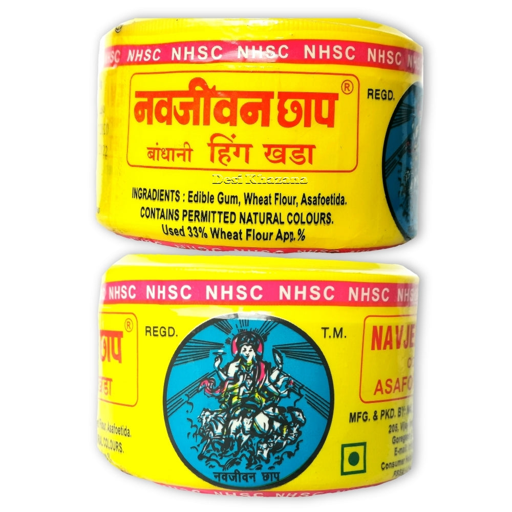 Navjeevan Bandhani Hing Khada 100 gm – Desi Khazana